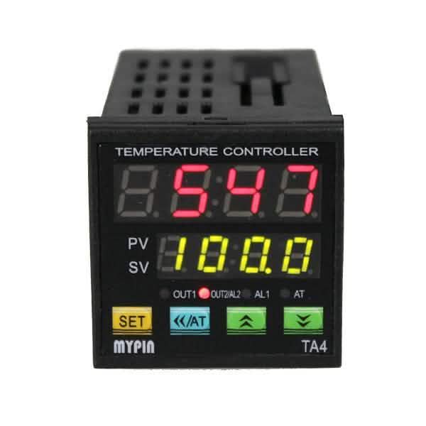 DIN 1/16 TA4-RNR AC/DC Digital PID Temperature Controller Dual Display