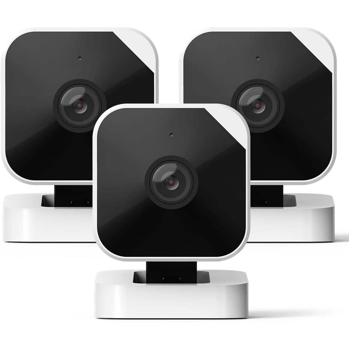 3-Pack: Abode Cam 2 | Indoor/Outdoor WiFi Connected Security Camera wi