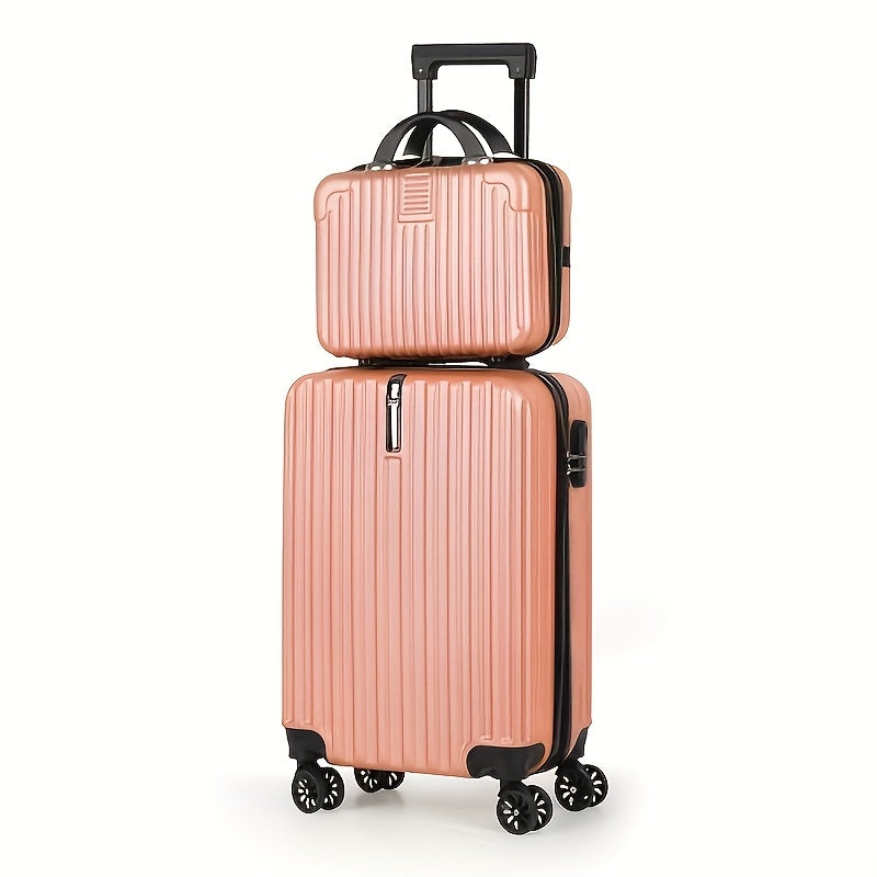 2-Piece Spinner Luggage Set – 20” Carry-On & 14” Crossbody | DailySale