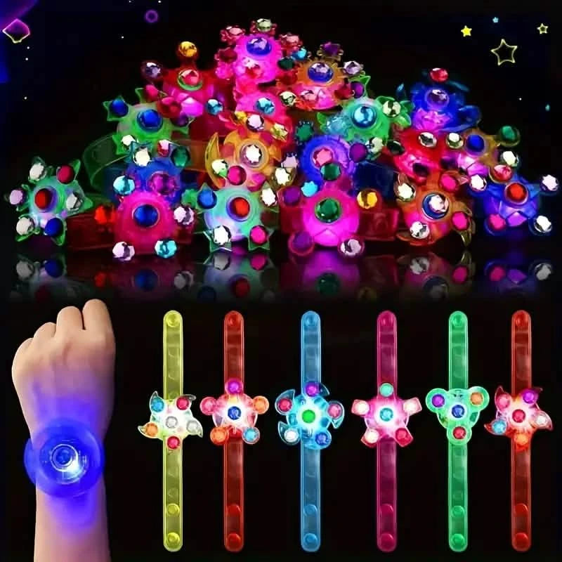 6-Pack: Rotary Gyro Watch Bracelet Toy for Kids | DailySale