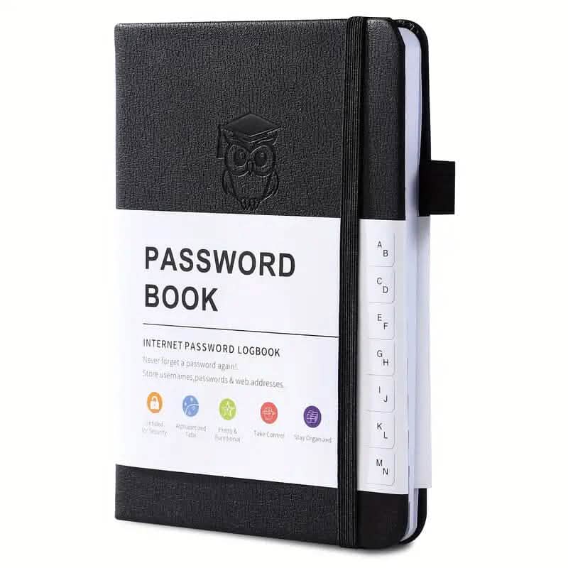 Ultimate Secure Password Organizer Journal | DailySale