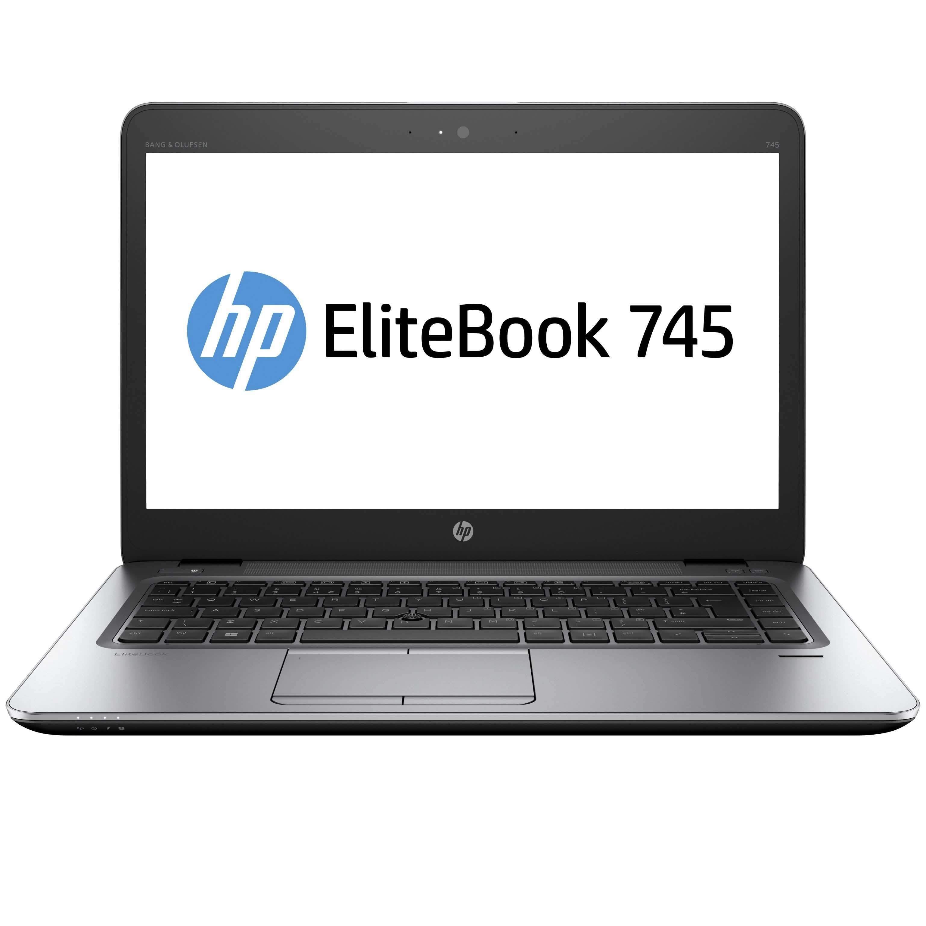 HP Elitebook 745G3 Laptop 14" Computer Windows 10 Professional 64 Bit