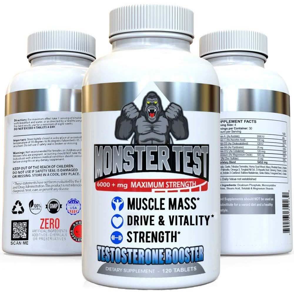 2-Pack: Angry Supplements Test Booster for Men