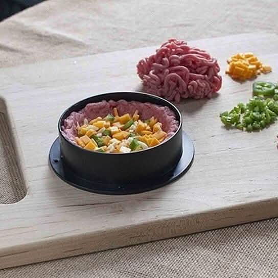 3-in-1 Hamburger Stuffer and Slider Press Kit