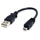 3-Pack: 5" USB Cable 2.0 - Assorted Sizes