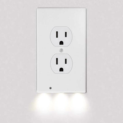 4-Pack: LED Night Light Outlet Cover - Assorted Styles