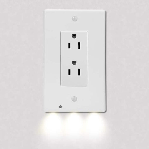 4-Pack: LED Night Light Outlet Cover - Assorted Styles