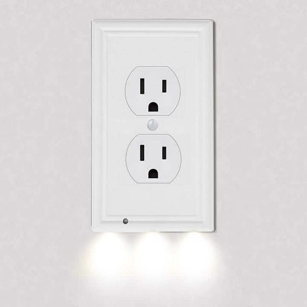 4-Pack: LED Night Light Outlet Cover - Assorted Styles