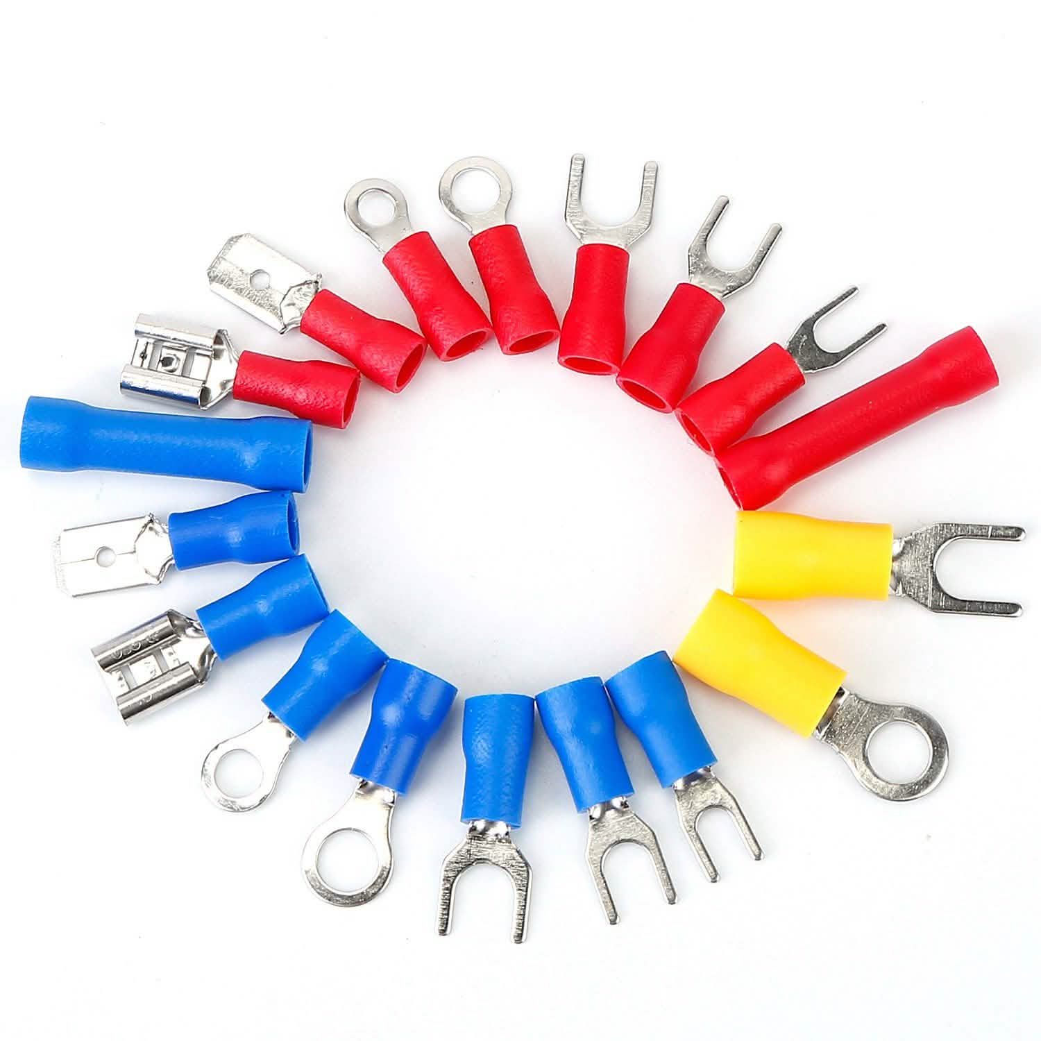 520-Pieces: Insulated Electrical Wire Splice Terminal