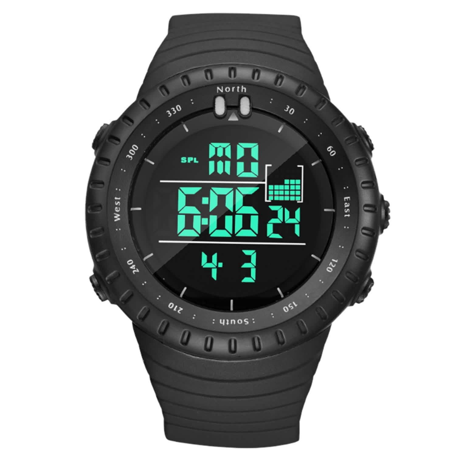 Digital Men's Sports Military Tactical Wrist Watch