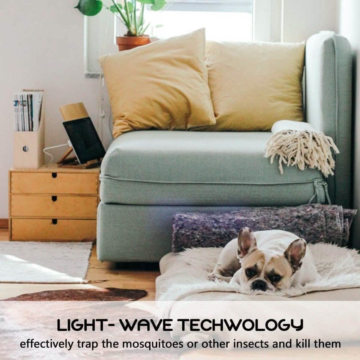 GLOUE 2-in-1 Bug Zapper and Mosquito Killer Lamp | DailySale