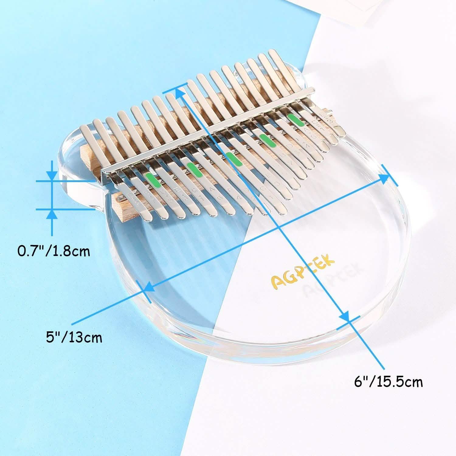 Kalimba 17 Keys Thumb Piano
