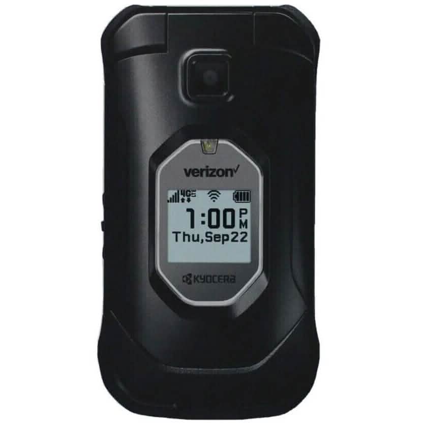 Kyocera DuraXV Extreme+ PLUS E4811 Rugged 4G LTE Flip Basic Cell Phone