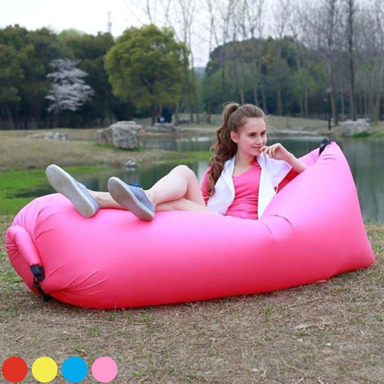 Outdoor Inflatable Lounger - Assorted Colors | DailySale