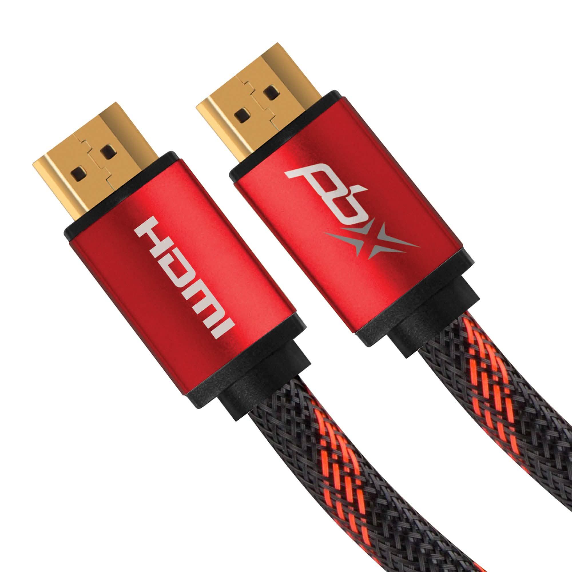 PBX 4K HDMI 2.0 Cable High Speed 18Gbps Braided Cord