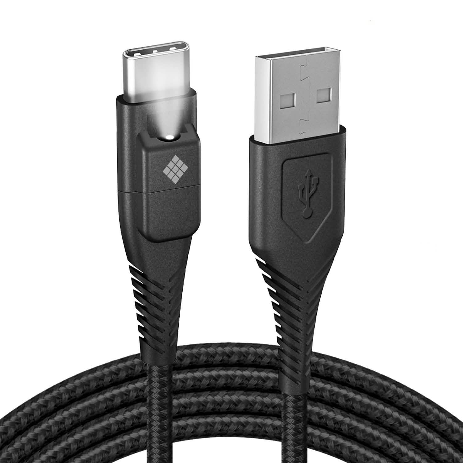 Polaroid 5 Ft USB Type-C Nylon Braided Charger Cable | DailySale
