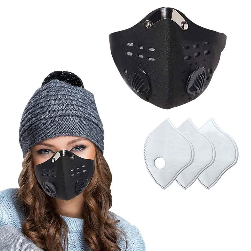 Reusable Dust Proof Mask With 3 Filters