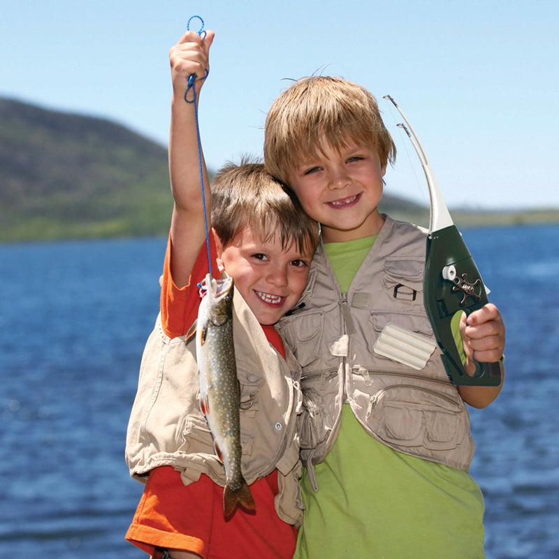 Ronco Pocket Fisherman, Portable Fishing Rod, Foldable Compact Design