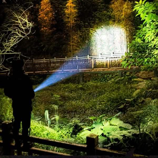 Super Bright ABS Strong Light Focusing Led Flashlight | DailySale