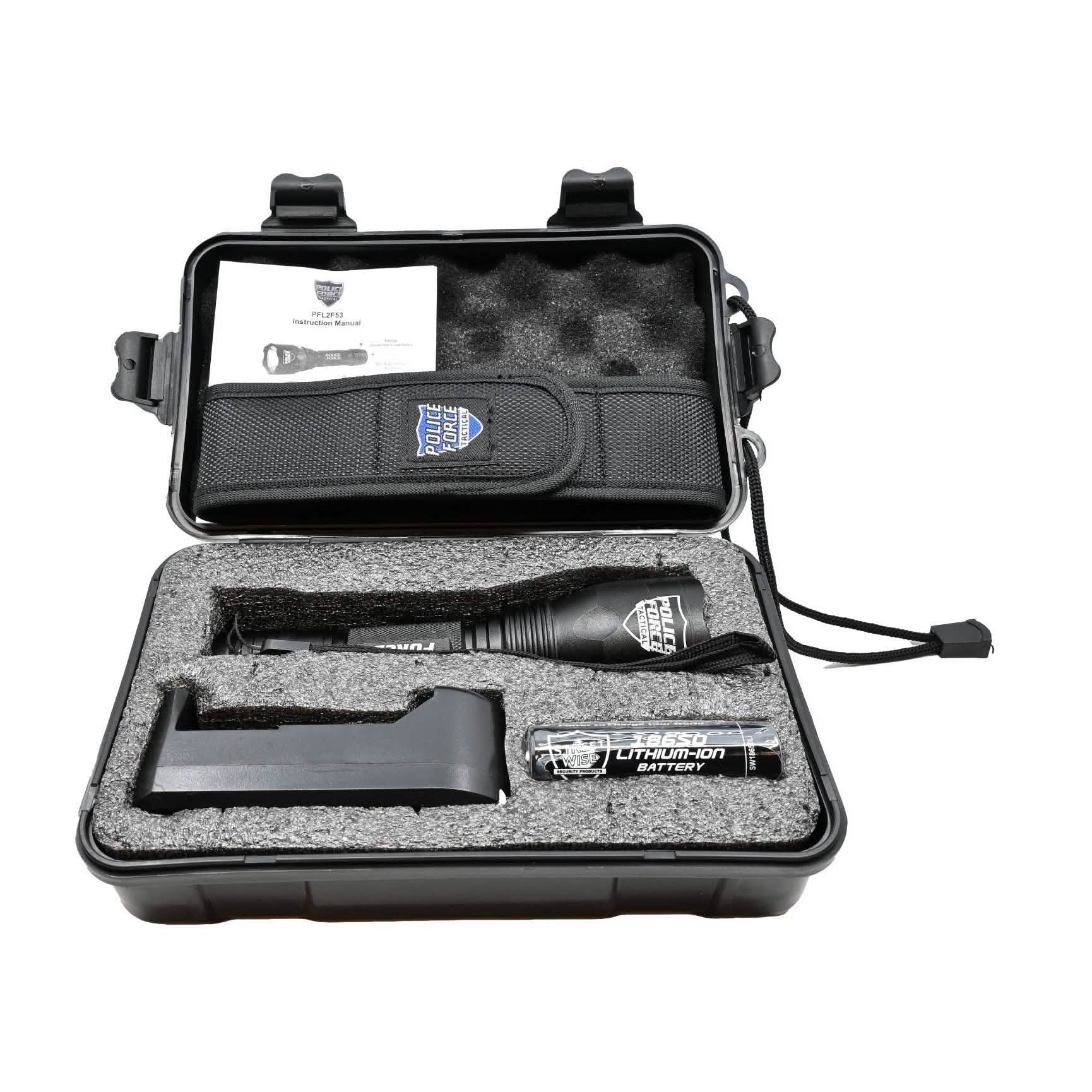 Tactical L2 LED Flashlight with Holster